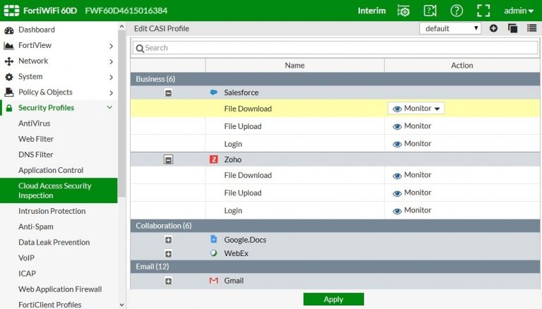 Chapter 22 – Security Profiles | Fortinet GURU